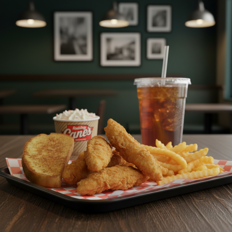 Caniac Combo at Raising Canes: The Ultimate Chicken Finger Meal ...